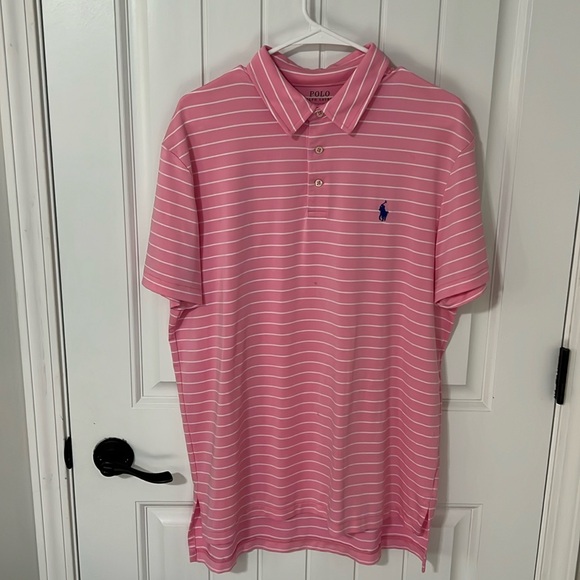 Polo Ralph Lauren | Shirts | Polo Ralph Lauren Performance Mens Pink ...